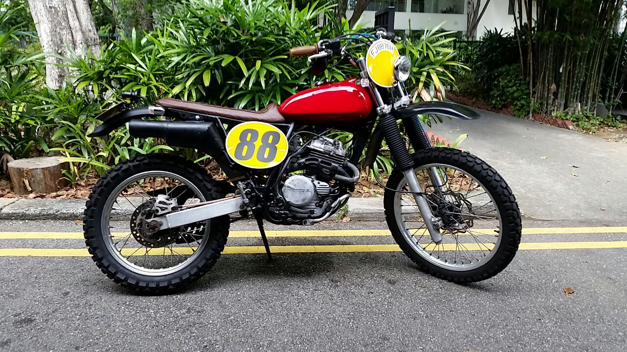 Honda XR250 VMX - Custom Burner